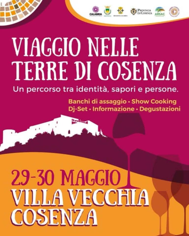 "Viaggio nelle Terre di Cosenza": la Villa Vecchia ospita le eccellenze DOP