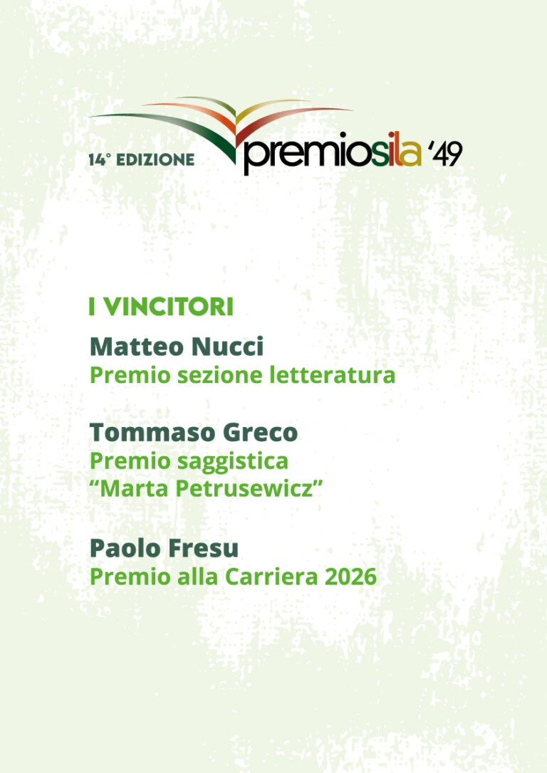 Premio Sila ’49 a Cosenza: vincono Nucci, Greco e Paolo Fresu