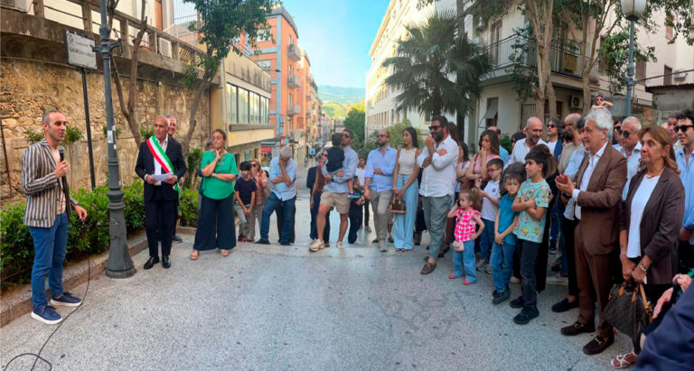 Cosenza, intitolati a Giorgia Gallo i giardini di Via Calabria