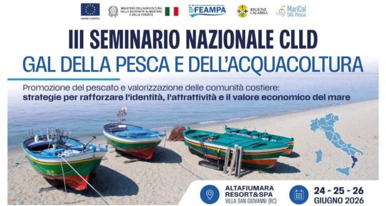 In Calabria il III Seminario Nazionale CLLD dei GAL della Pesca e dell ...