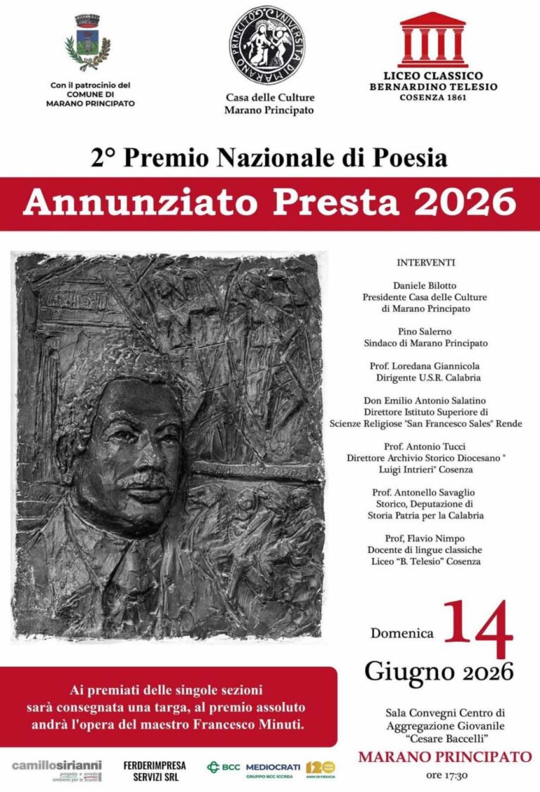Marano Principato si prepara al Premio Annunziato Presta: domenica la ...
